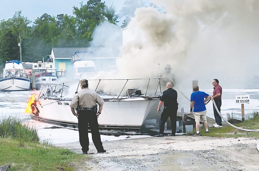 Two injured in dockside boat fire - Rappahannock Record