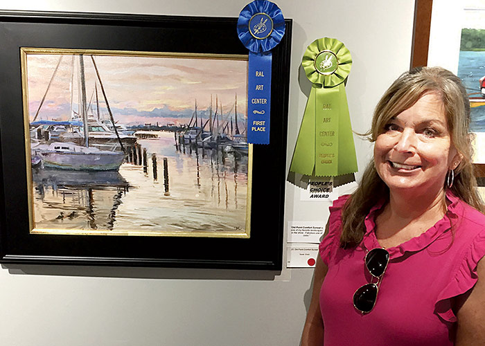 Elliott's oil painting is a crowd pleaser - Rappahannock Record