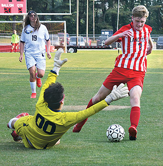 Red Devils sweat it out in regular season soccer; tournament starts ...