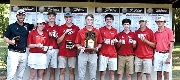 Red Devils win Region 1 A golf championship; Pittman shoots 3-over par ...