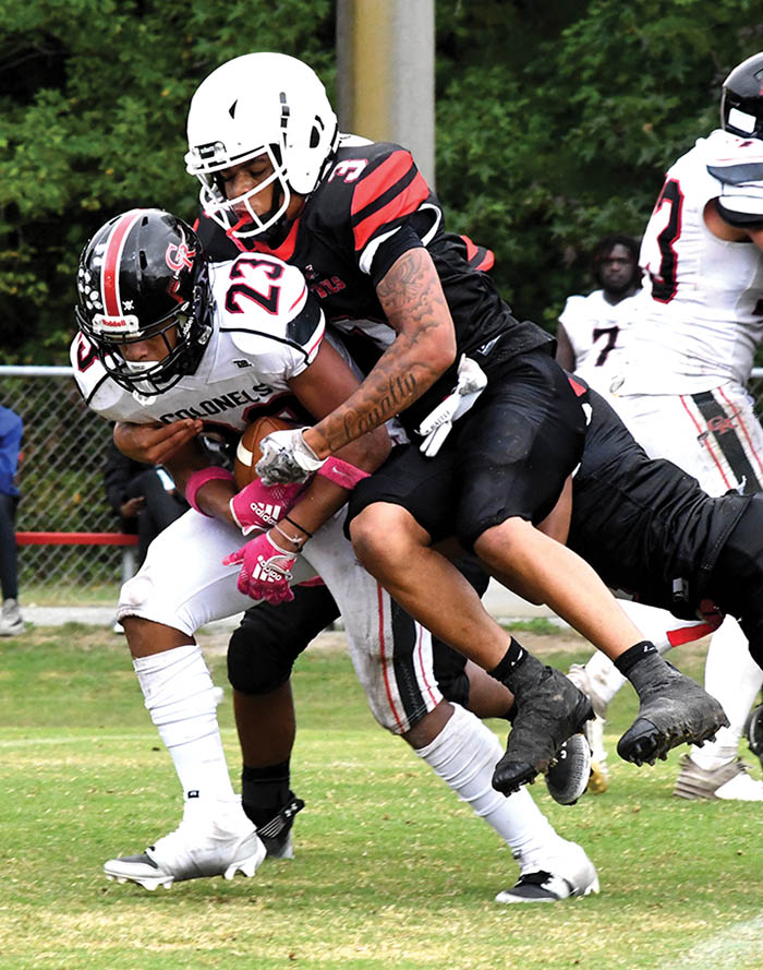Red Devils persevere for 32-30 homecoming victory - Rappahannock Record