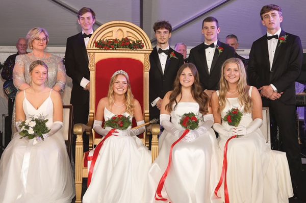 Nathalie Elizabeth Biddlecomb crowned queen of the 128th Holly Ball ...