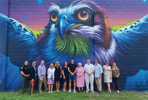 Warsaw officially welcomes large mural - Rappahannock Record
