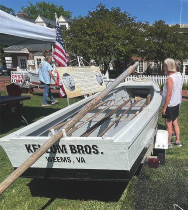 Sail250 event included local skiff display - Rappahannock Record